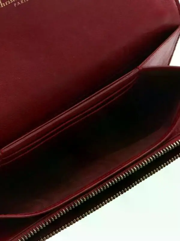 Dior 2017 Dioraddict Wristlet Clutch Bag - Red