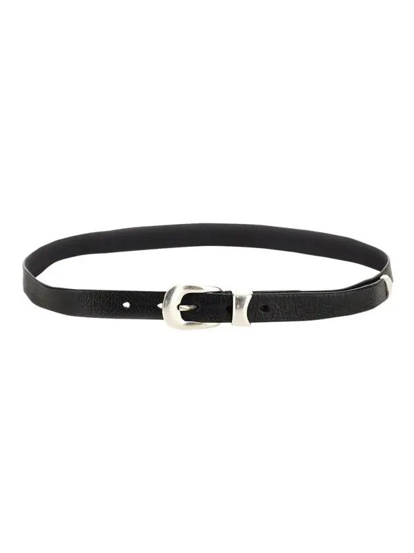 Our Legacy Leather Belt - Black