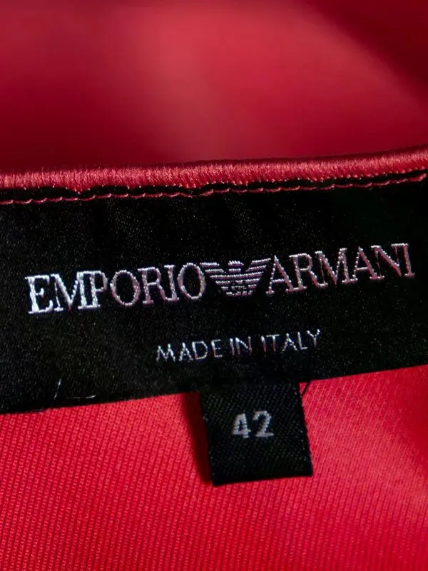 Emporio Armani Logo-embossed T-shirt
