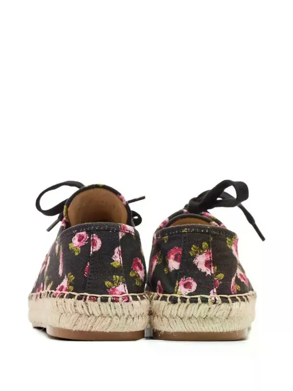 Prada Floral-print Espadrilles