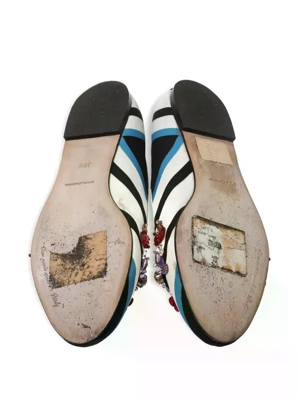 Dolce & Gabbana Crystal-embellished Loafers