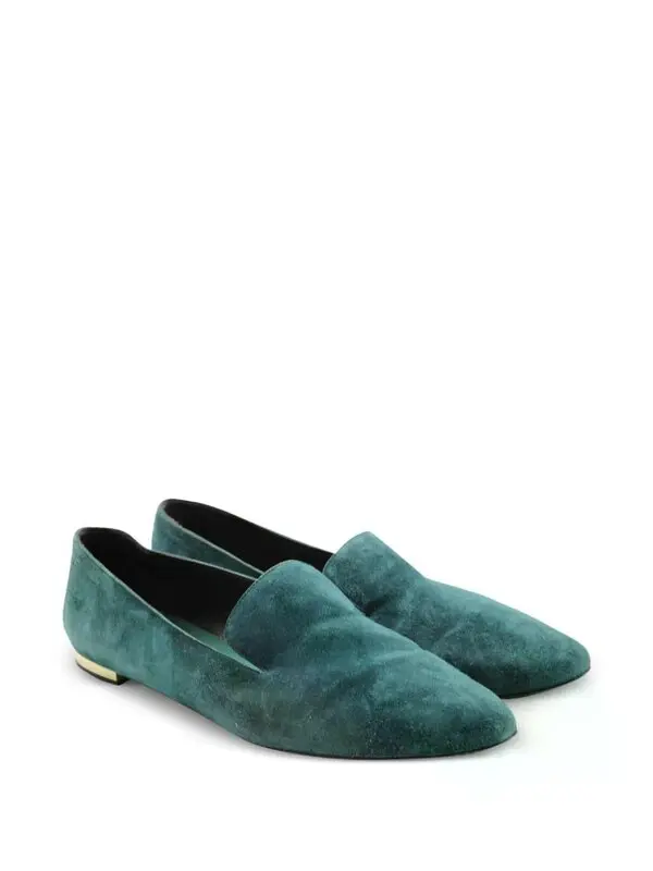 Burberry Suede Loafers