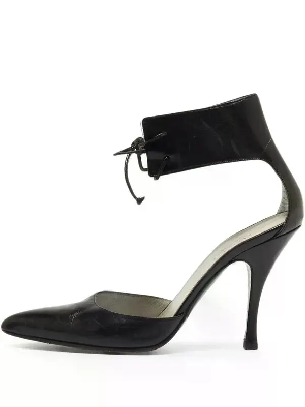 Gucci 110mm Leather Heeled Pumps