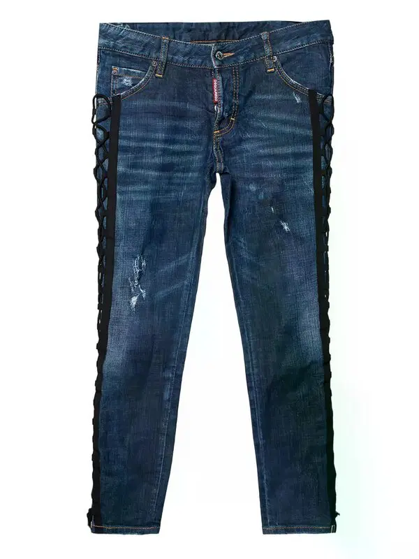 Dsquared2 Lace-detail Jeans