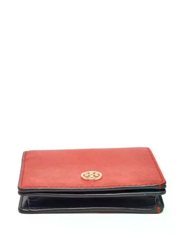 Tory Burch Pre-owned Parker Leather Compact Wallet - Red