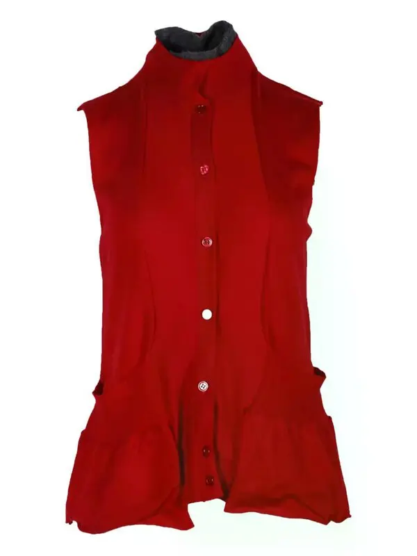 Marni Mock-neck Buttoned Vest