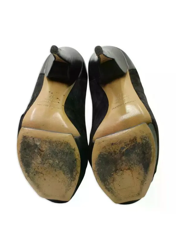 NICHOLAS KIRKWOOD 130mm Pony-hair Caged Sandals