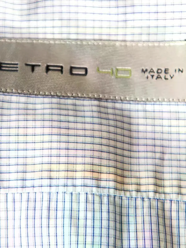 Etro Check Cotton Shirt