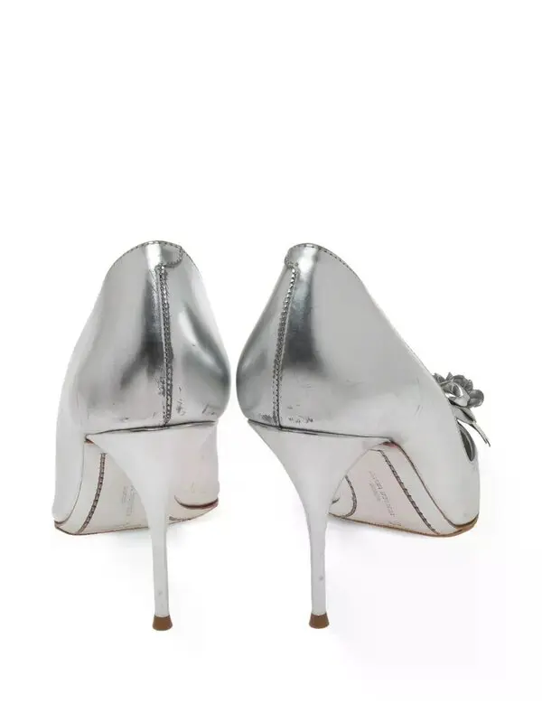 SOPHIA WEBSTER 100mm Lilico Metallic Pumps