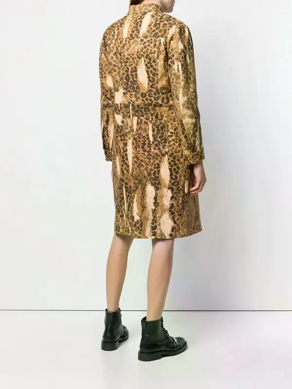 Dior Leopard Print Coat