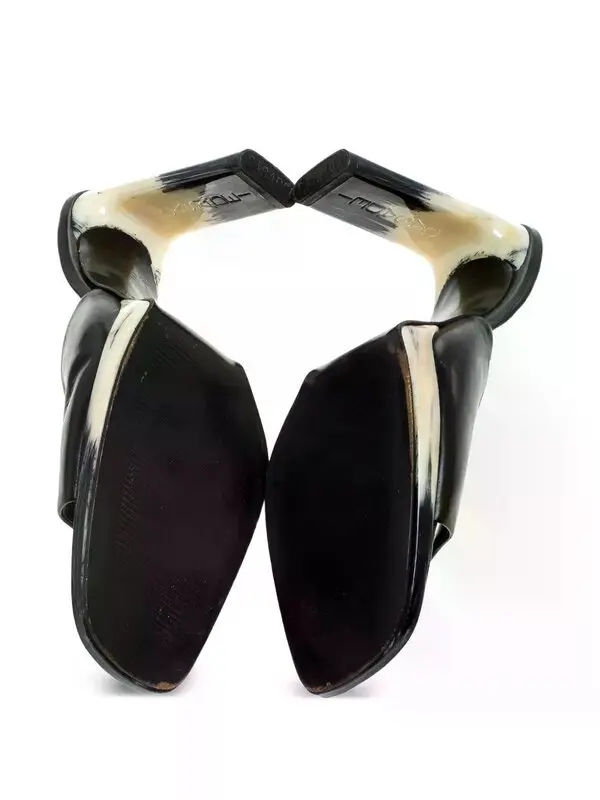 Casadei 110mm Leather Heeled Sandals