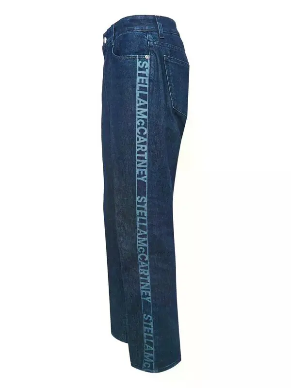 Stella McCartney Logo-stripe Jeans