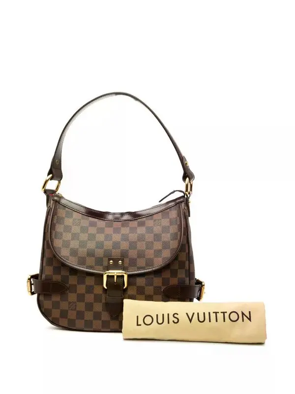 LOUIS VUITTON 2006 Damier Ebene Highbury Shoulder Bag - Brown
