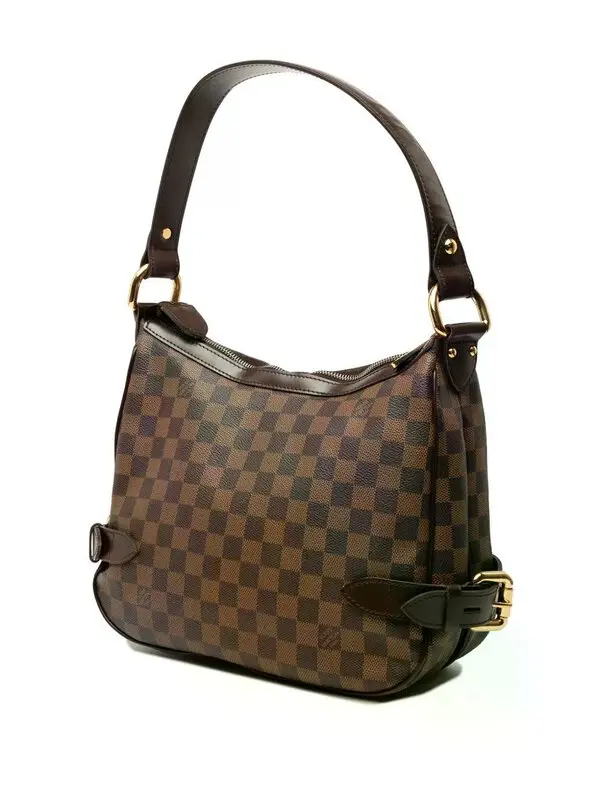 LOUIS VUITTON 2006 Damier Ebene Highbury Shoulder Bag - Brown