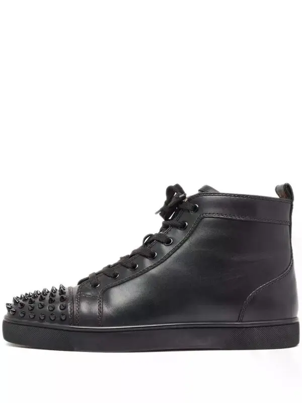 CHRISTIAN LOUBOUTIN Studded Leather Sneakers