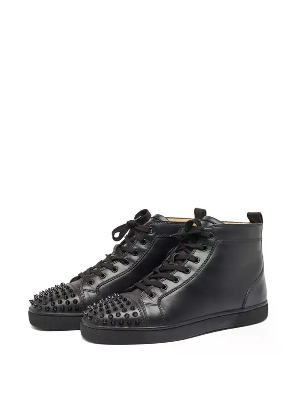 CHRISTIAN LOUBOUTIN Studded Leather Sneakers