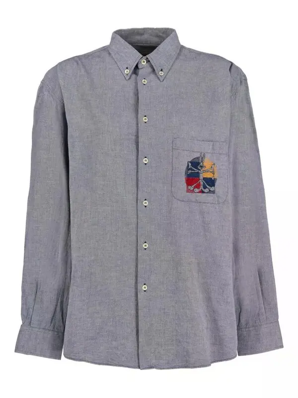 Iceberg Embroidered-logo Shirt