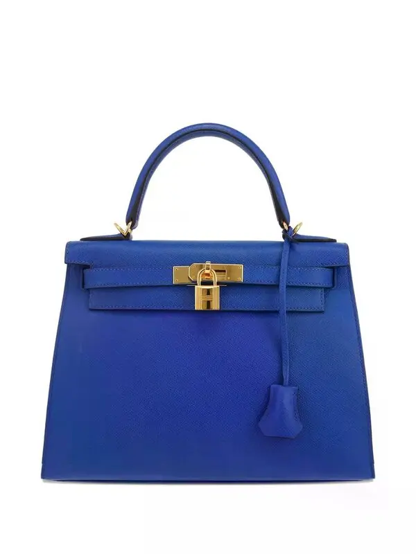 Hermès Kelly 28 Handbag - Blue