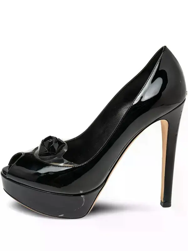 Dior 140mm Floral-appliqué Pumps