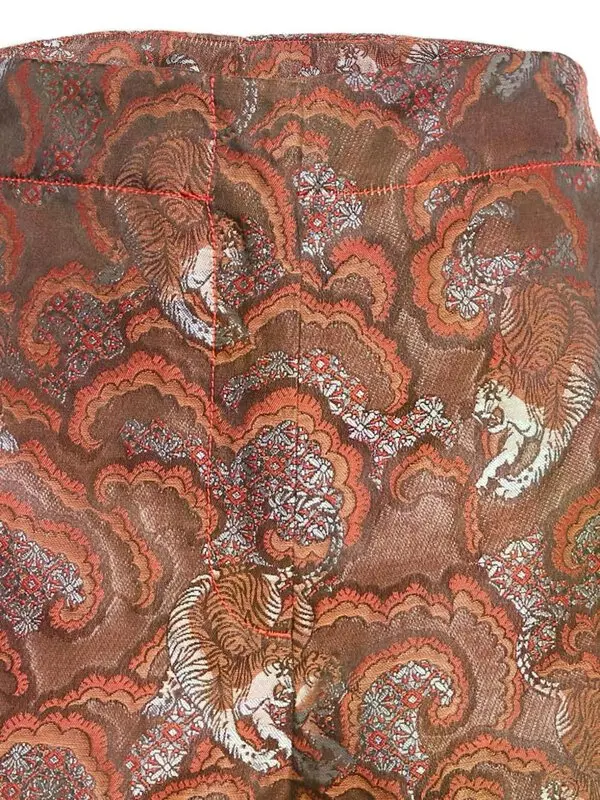 Sandro Tiger Paisley Shorts