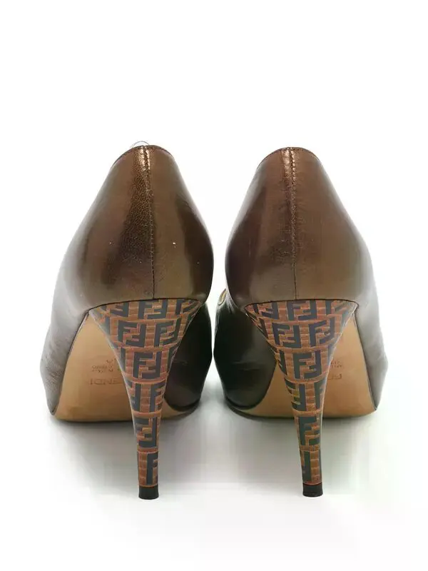 Fendi 120mm Ff-motif Pumps