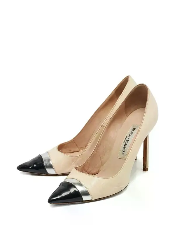 Manolo Blahnik Leather Pumps