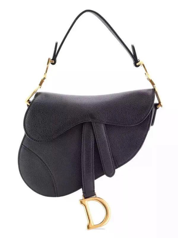 Dior Saddle Mini Shoulder Bag - Black