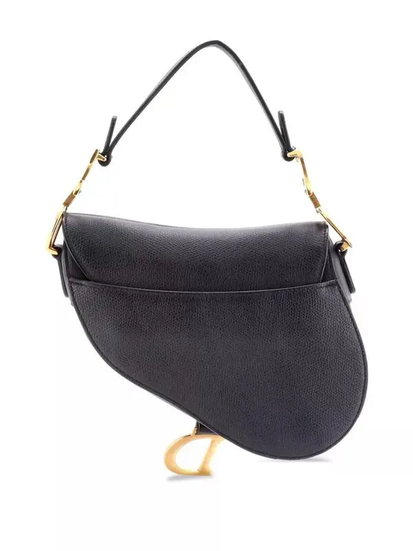 Dior Saddle Mini Shoulder Bag - Black