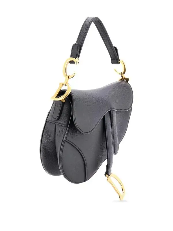 Dior Saddle Mini Shoulder Bag - Black
