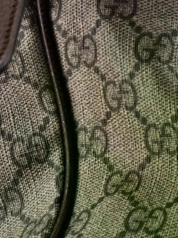 Gucci Ophidia Half Moon Gg Coated Canvas Large Hobo Bag - Neutrals