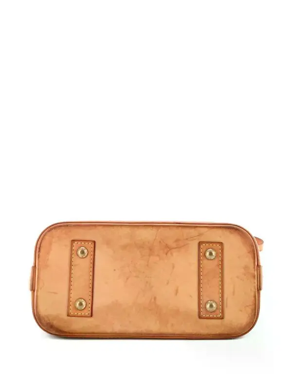 LOUIS VUITTON Alma Handbag Monogram Canvas Bb Crossbody Bag - Brown