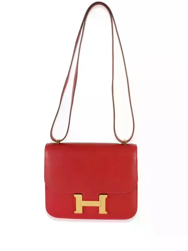 Hermès Constance 18 Shoulder Bag - Red