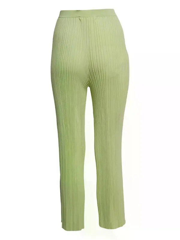 DION LEE Ribbed Knit Trousers