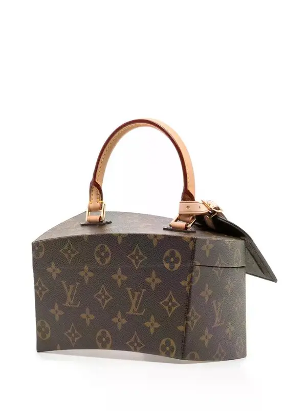 LOUIS VUITTON X Frank Gehry 2014 Twisted Box Bag - Brown