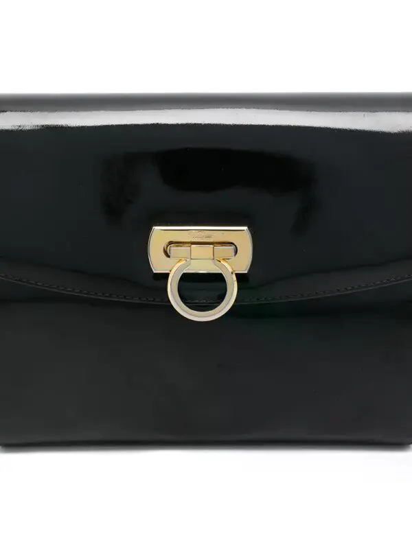 FERRAGAMO 1990s Gancini Shoulder Bag
