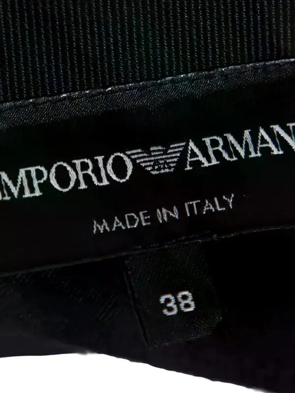 Emporio Armani Draped Pencil Skirt