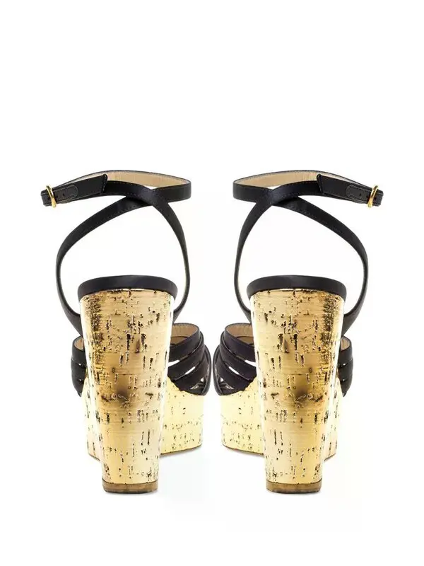 Saint Laurent 105mm Leather Sandals