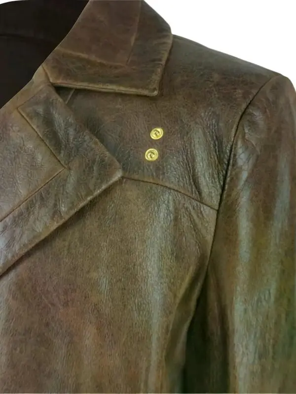 TOM FORD Button-cuff Leather Jacket
