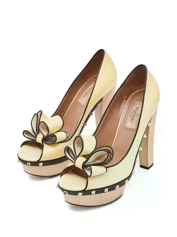 Valentino Garavani 120mm Studded Platform Pumps