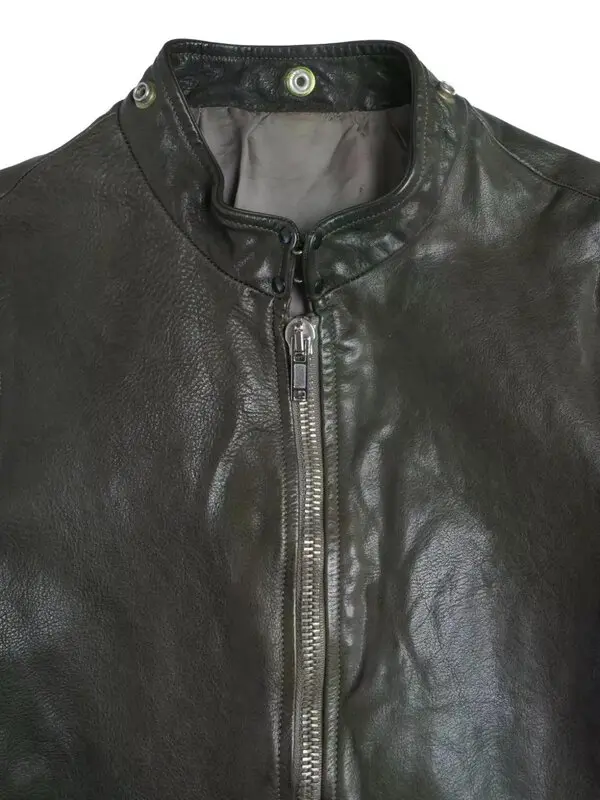 Rick Owens Zip-up Leather Jacket