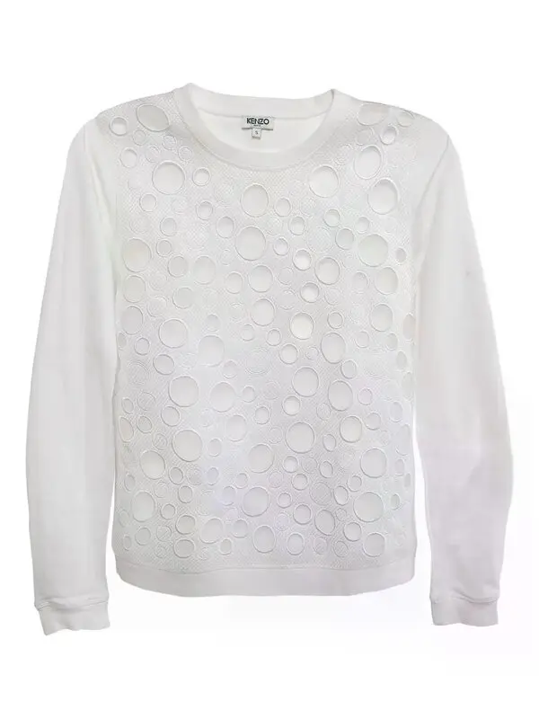 Kenzo Cotton Cut-out Sweatshirt