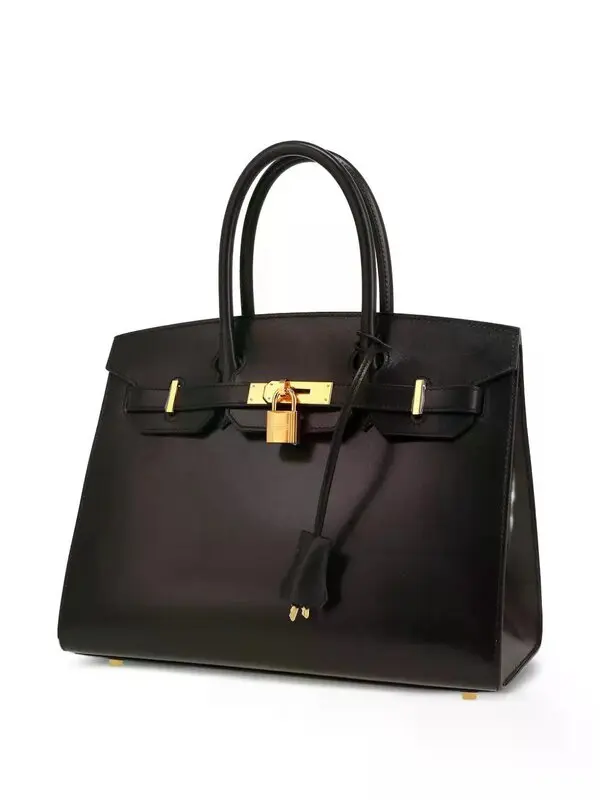 Hermès Birkin 30 Leather Tote - Black