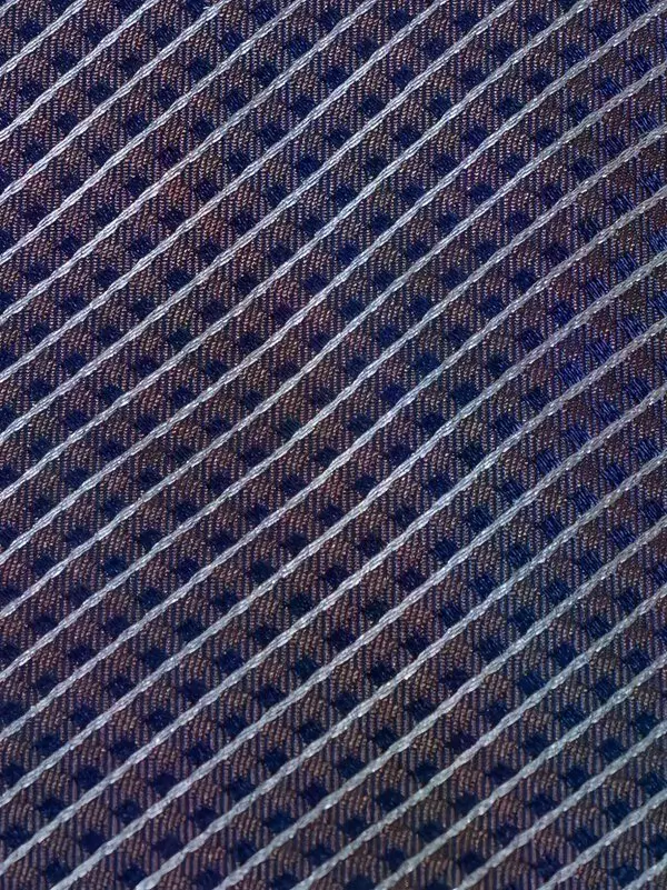BOSS Striped Silk Tie - Blue