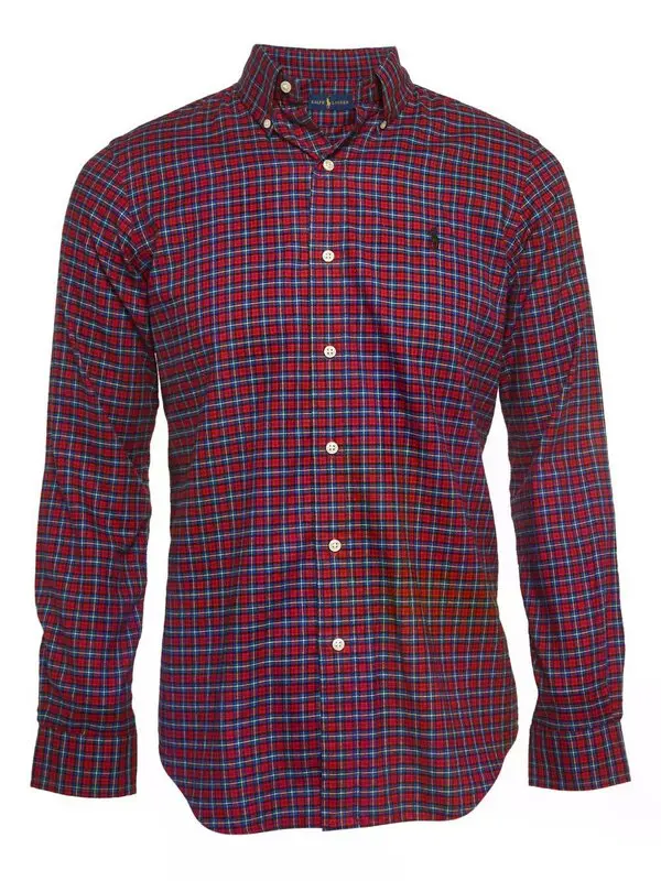 Polo Ralph Lauren Pre-owned Plaid Button-up Shirt - Red