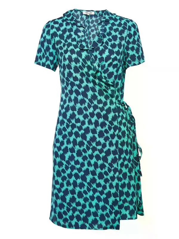 Diane Von Furstenberg Printed Mini Dress