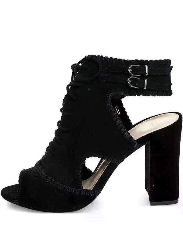 ALEXANDRE BIRMAN 100mm Abbe Lace-detail Sandals