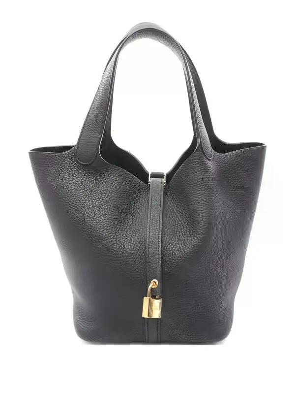 Hermès Picotin Lock Mm Handbag - Black