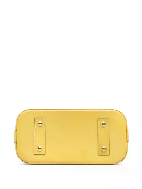 LOUIS VUITTON 2014 Monogram Vernis Alma Bb Satchel