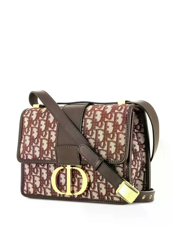Dior 2019 30 Montaigne Crossbody Bag - Red