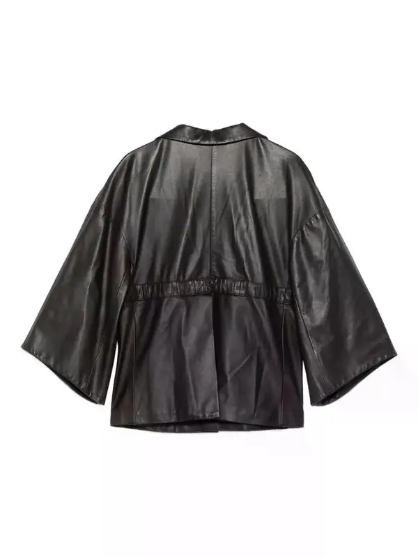 A.N.G.E.L.O. VINTAGE CULT 2010s Leather Bell-sleeve Jacket